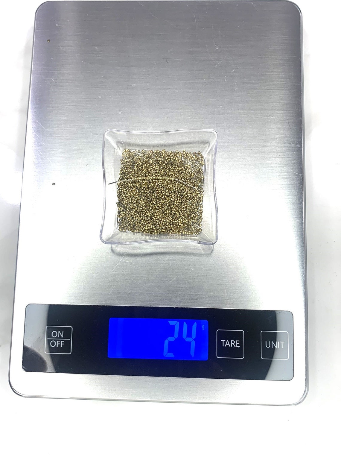 Rare Gold Metal Antique French Micro Torsé Salvaged Beads 24 G - Etsy