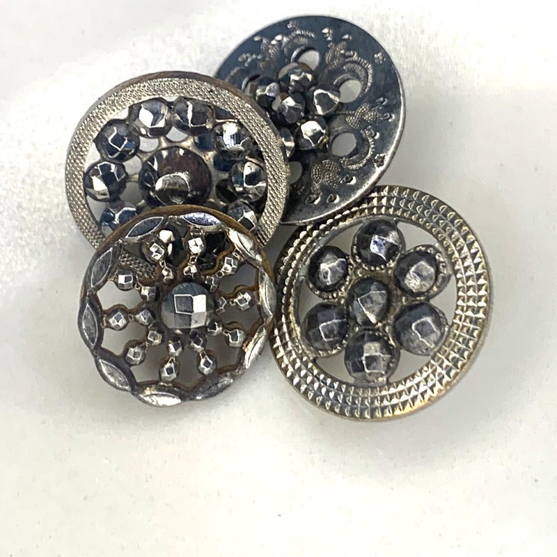 Cut Steel Buttons - Etsy