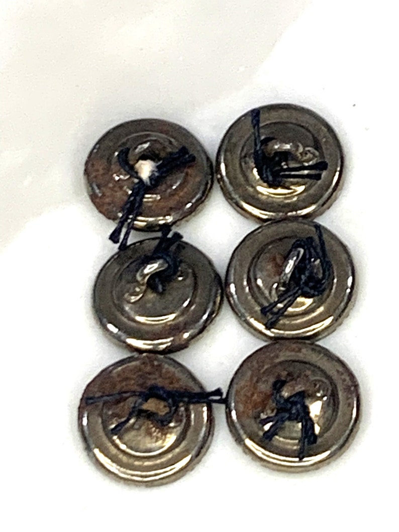 Antique Green Tinted Cut Steel, Austrian Tiny and 3 Material Buttons ...