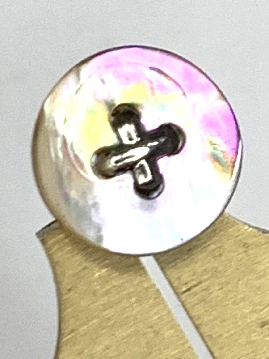 19th Century Antique Cut Steel Buttons, Austrian Tiny, Carved Mother of ...