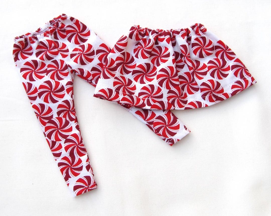 Elf Outfit || 12 Inch Doll Clothes !! Doll Pants || Doll Skirt || Doll ...