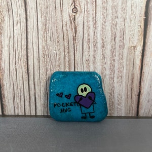 Pocket Hug Rock - Etsy