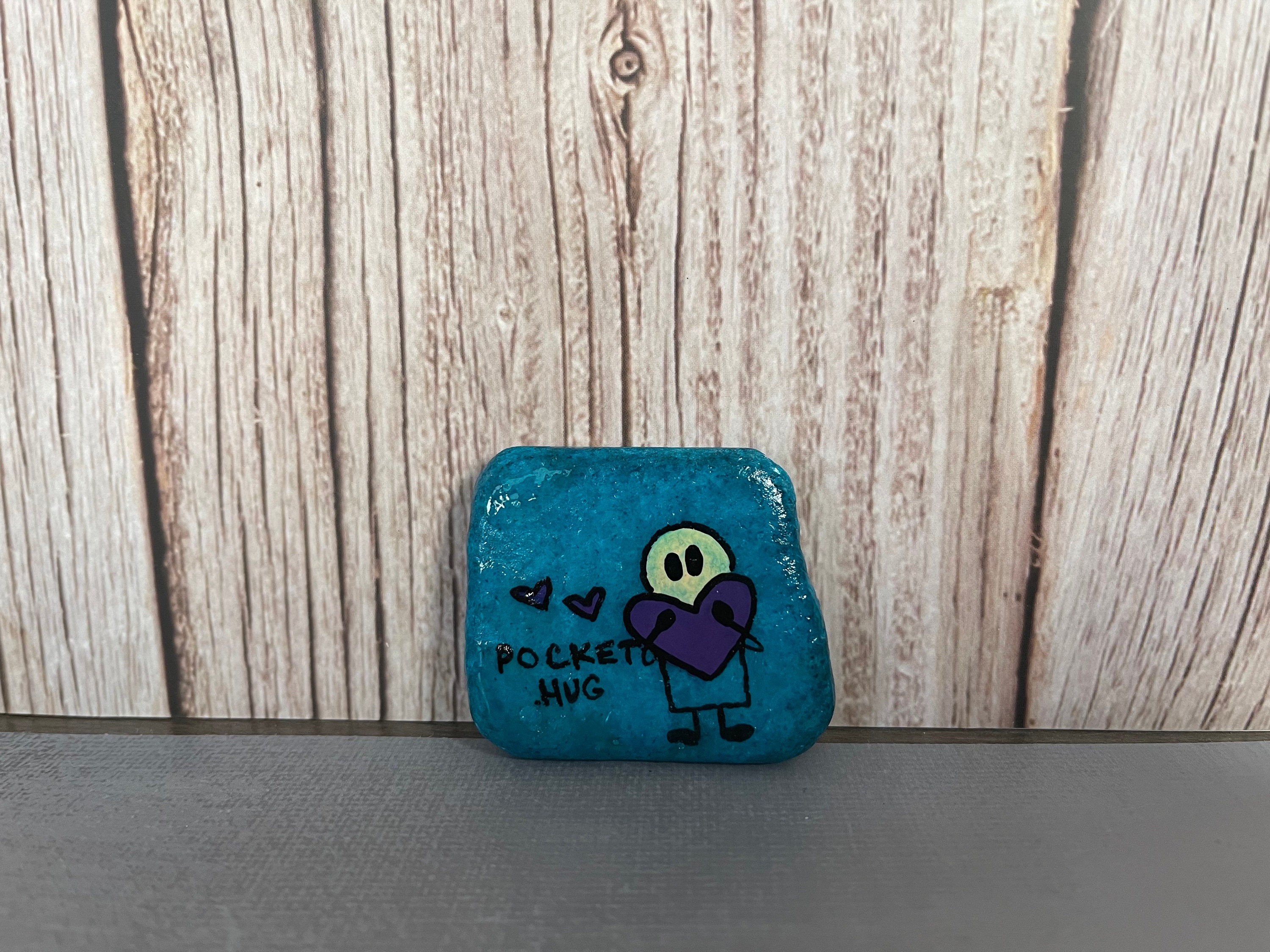Pocket Hug Rock - Etsy