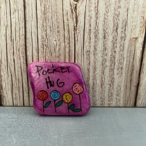 Pocket Hug Rock - Etsy