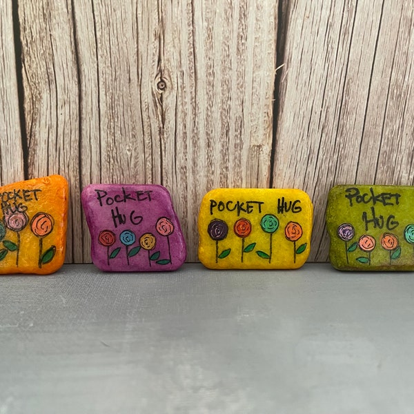 Pocket Hug Rock - Etsy