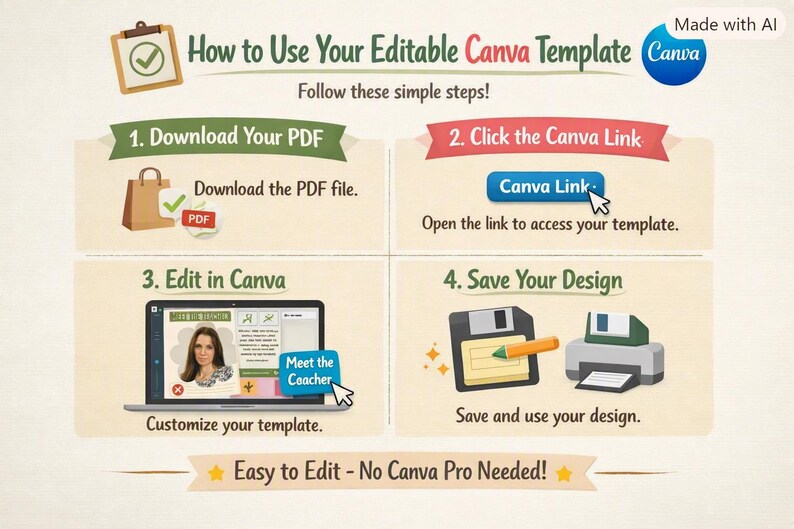 About Me Teacher Template | Neutral Classroom Newsletter | Back to ...