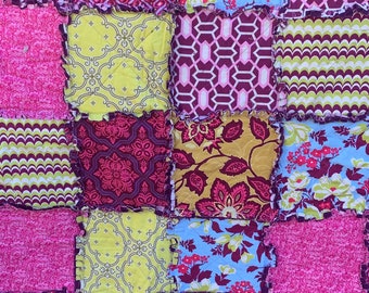 Twin Rag Quilt - Etsy