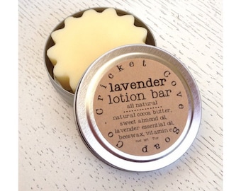 Solid Lotion Bar | Etsy