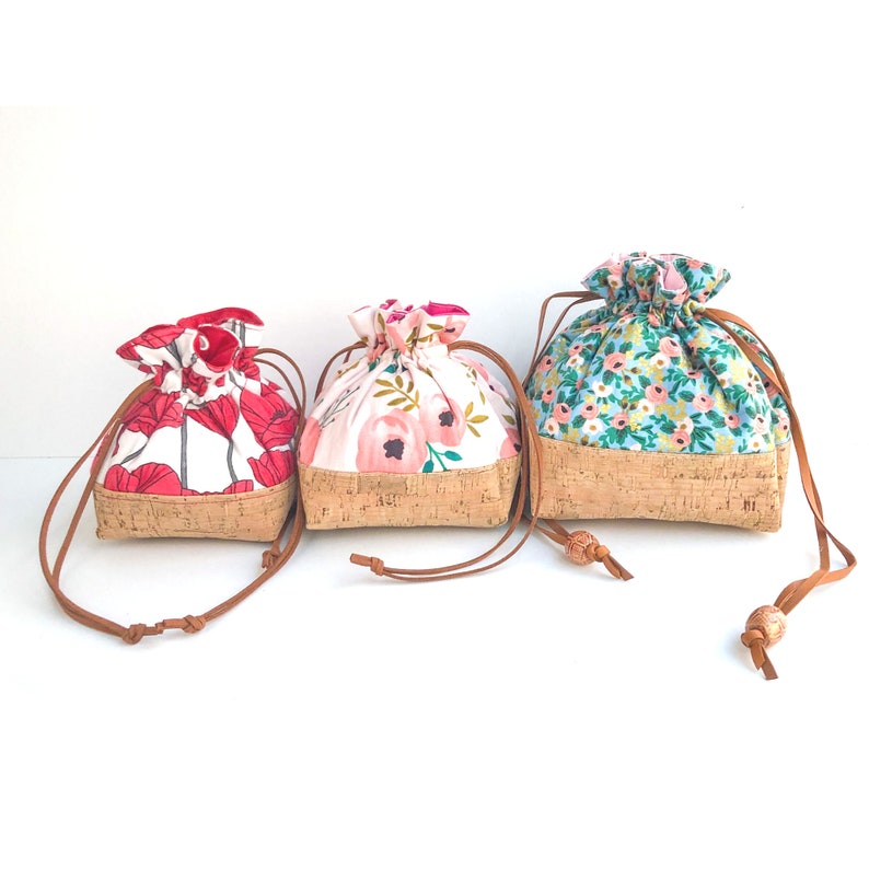 Drawstring Bag PDF Sewing Pattern Instant Download Flat - Etsy