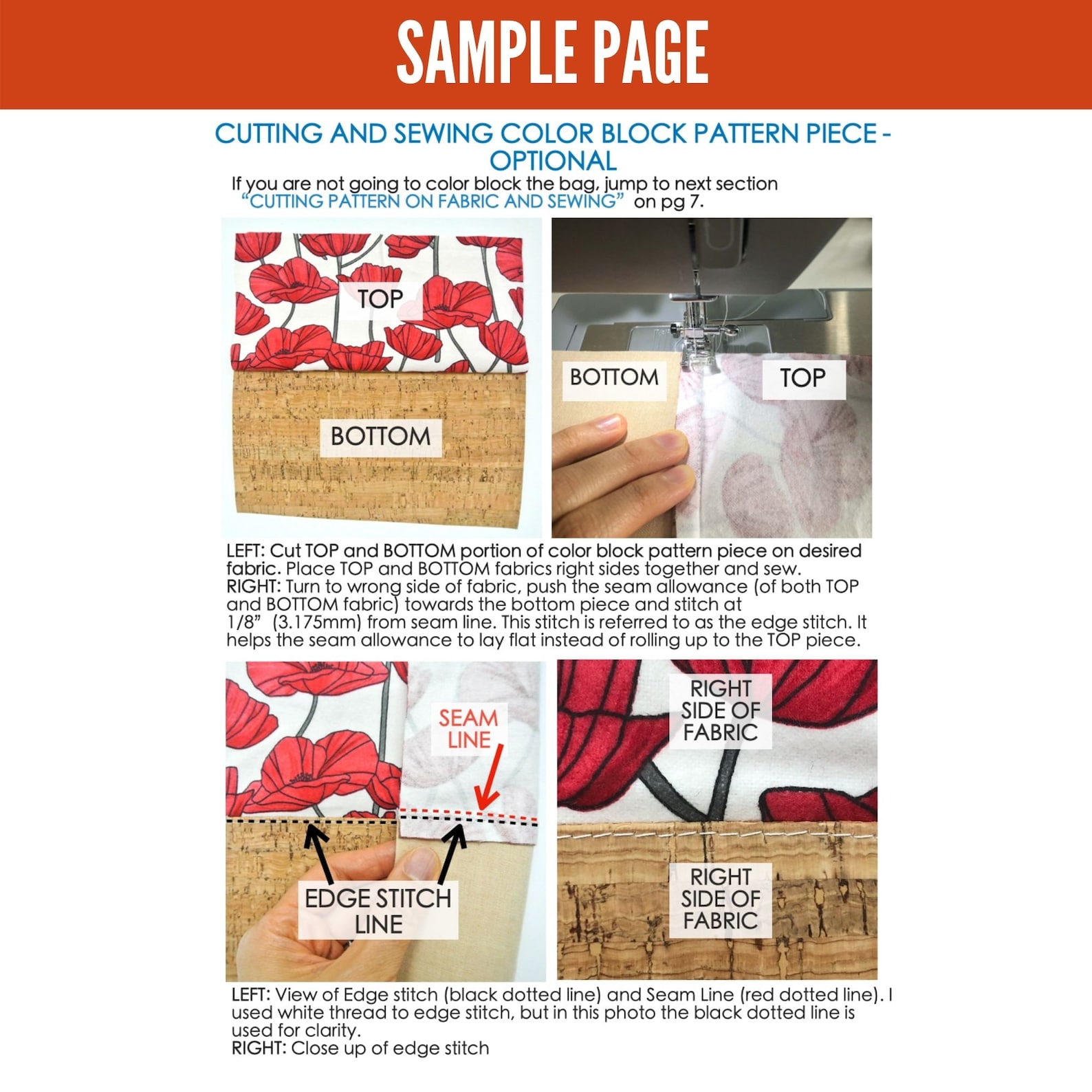 Japanese Knot Bag PDF Sewing Pattern | 2 Sizes | Instant Download ...