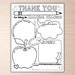 Teacher Appreciation Printable Gift Appreciation Week Thank You Card ...