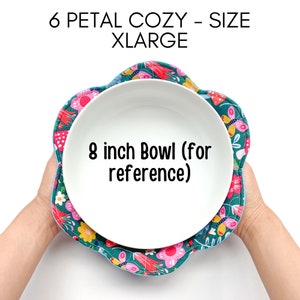 Microwave Bowl Cozy Bundle | PDF Sewing Pattern + Printable Cozy Label ...