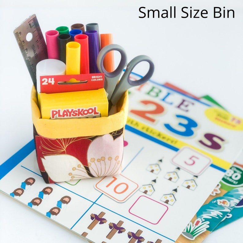 Fabric Bins PDF Sewing Pattern | Instant Download | Set of 6 Nesting ...