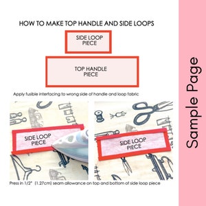 Drawstring Backpack With Zipper Pocket PDF Sewing Pattern | 2 Sizes - Etsy