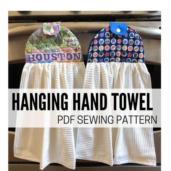 Hanging Hand Towel PDF Sewing Pattern Towel Topper PDF - Etsy