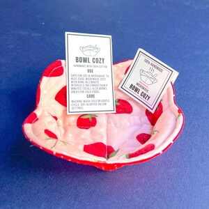 PRINTABLE Bowl Cozy Label | Instant Download | Digital PDF Cozy Care ...