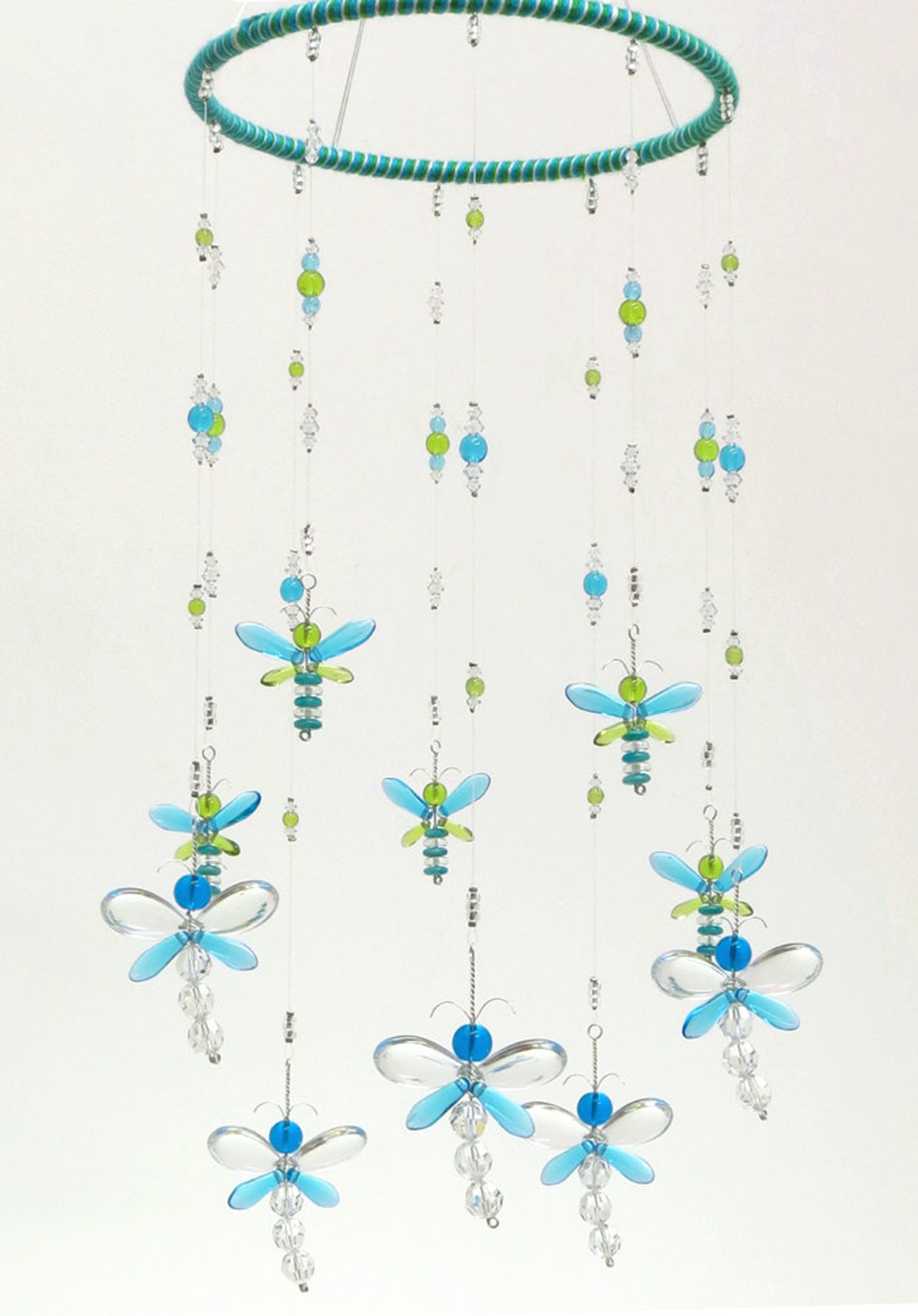 Nursery Mobile Crystal Baby Mobile Babyshower Gift Crystal Suncatcher ...