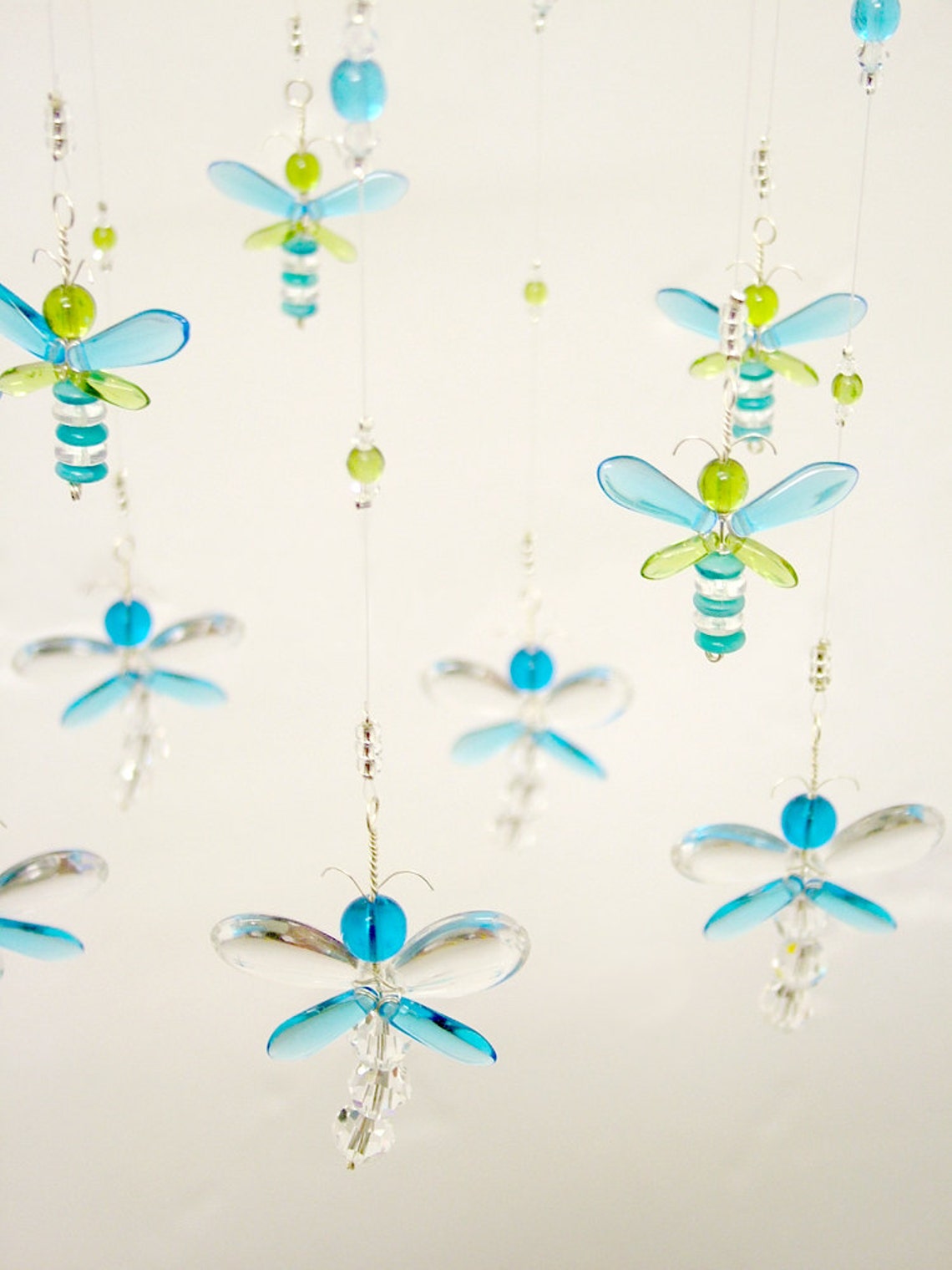 Nursery Mobile Crystal Baby Mobile Babyshower Gift Crystal Suncatcher ...