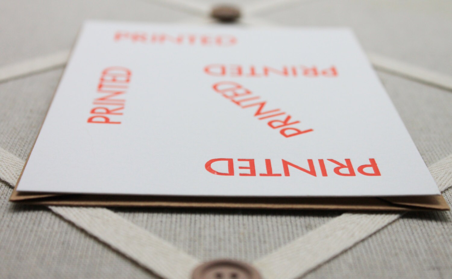 Printed 2 - Letterpress Print / Print Shop / Printer / Printing / for a ...