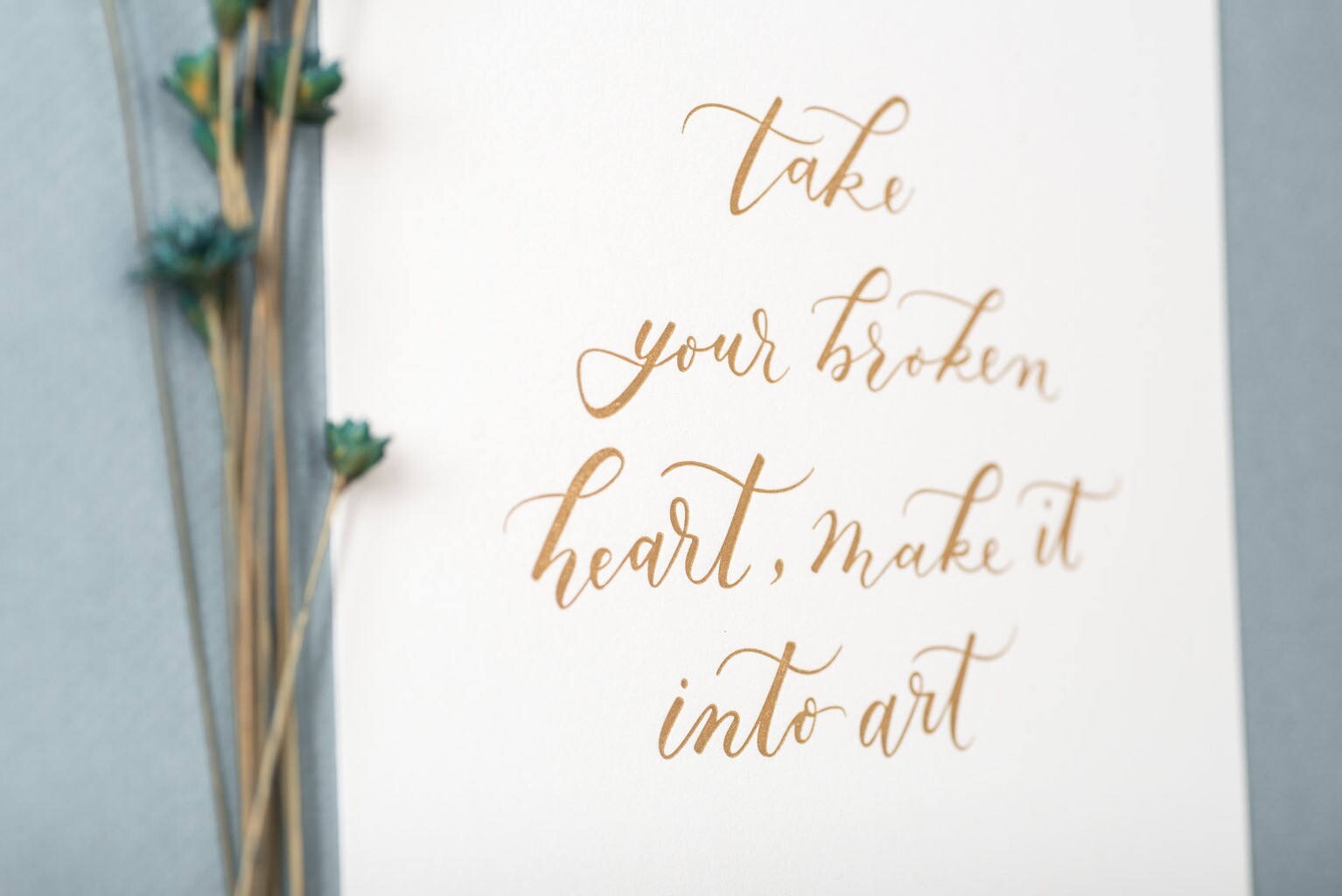 Carrie Fisher Quote Letterpress Print / Printed by Hand / Wall Decor ...