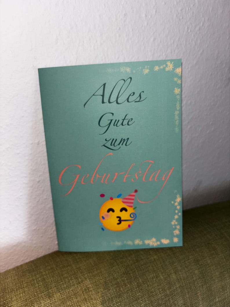 Birthday Card - Etsy