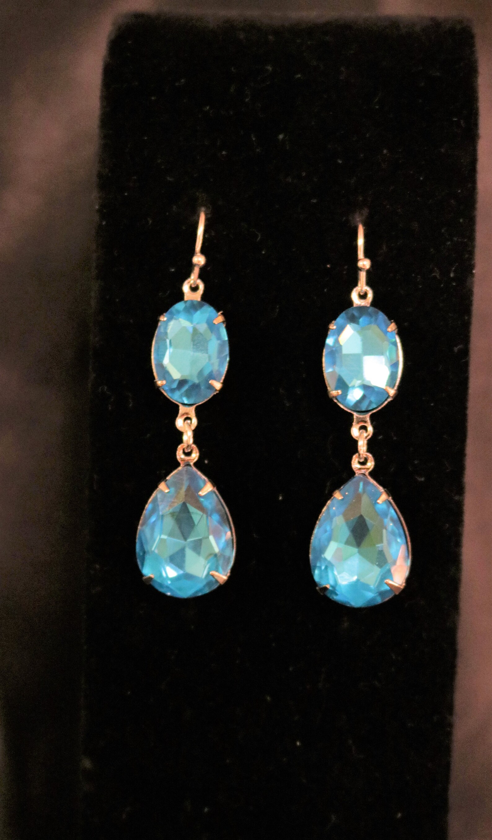 Aqua Blue Ring Something Blue adjustable ring March Birthstone | Etsy