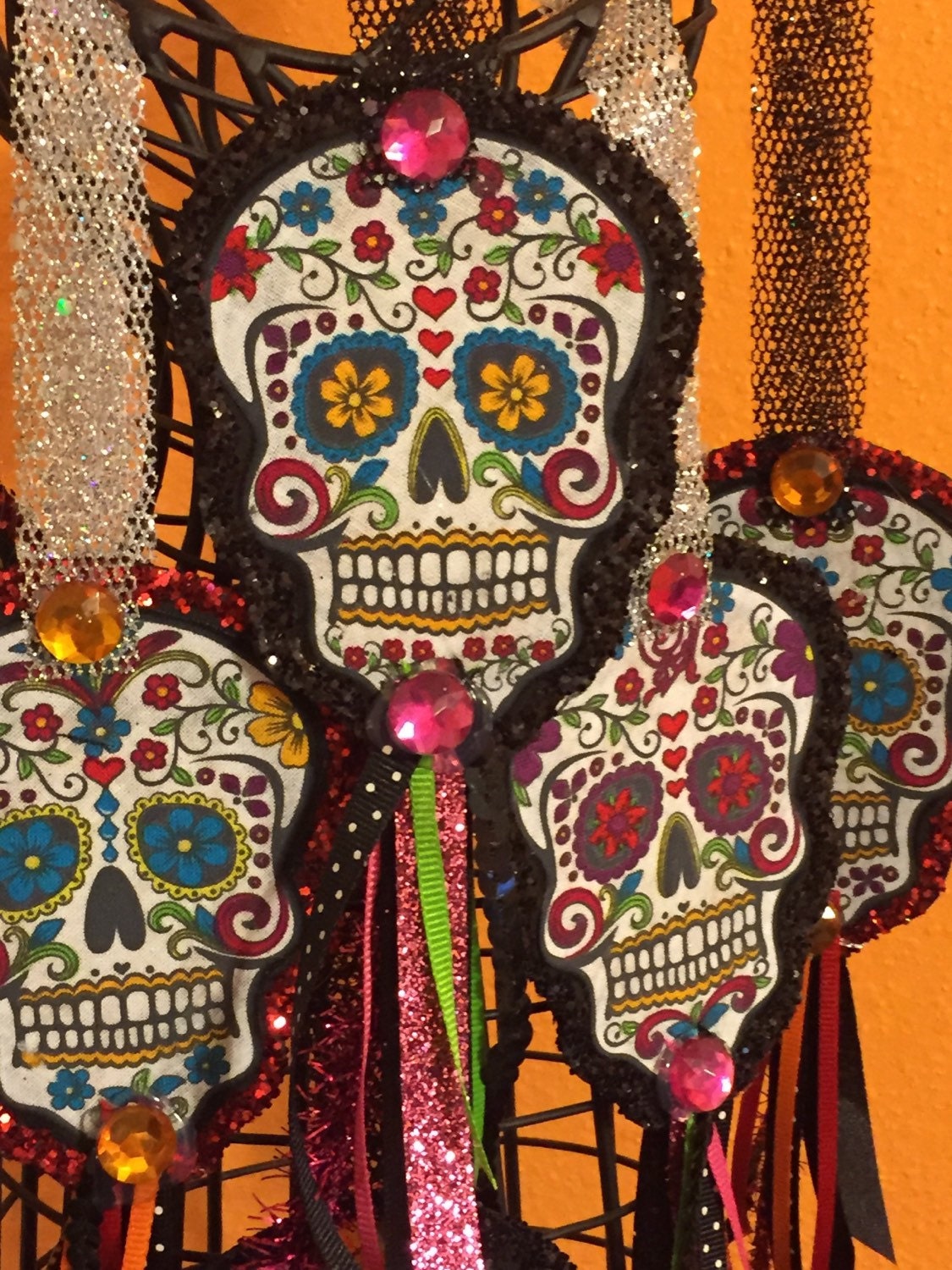 Dia De Los Muertos Hanging Decor - Etsy