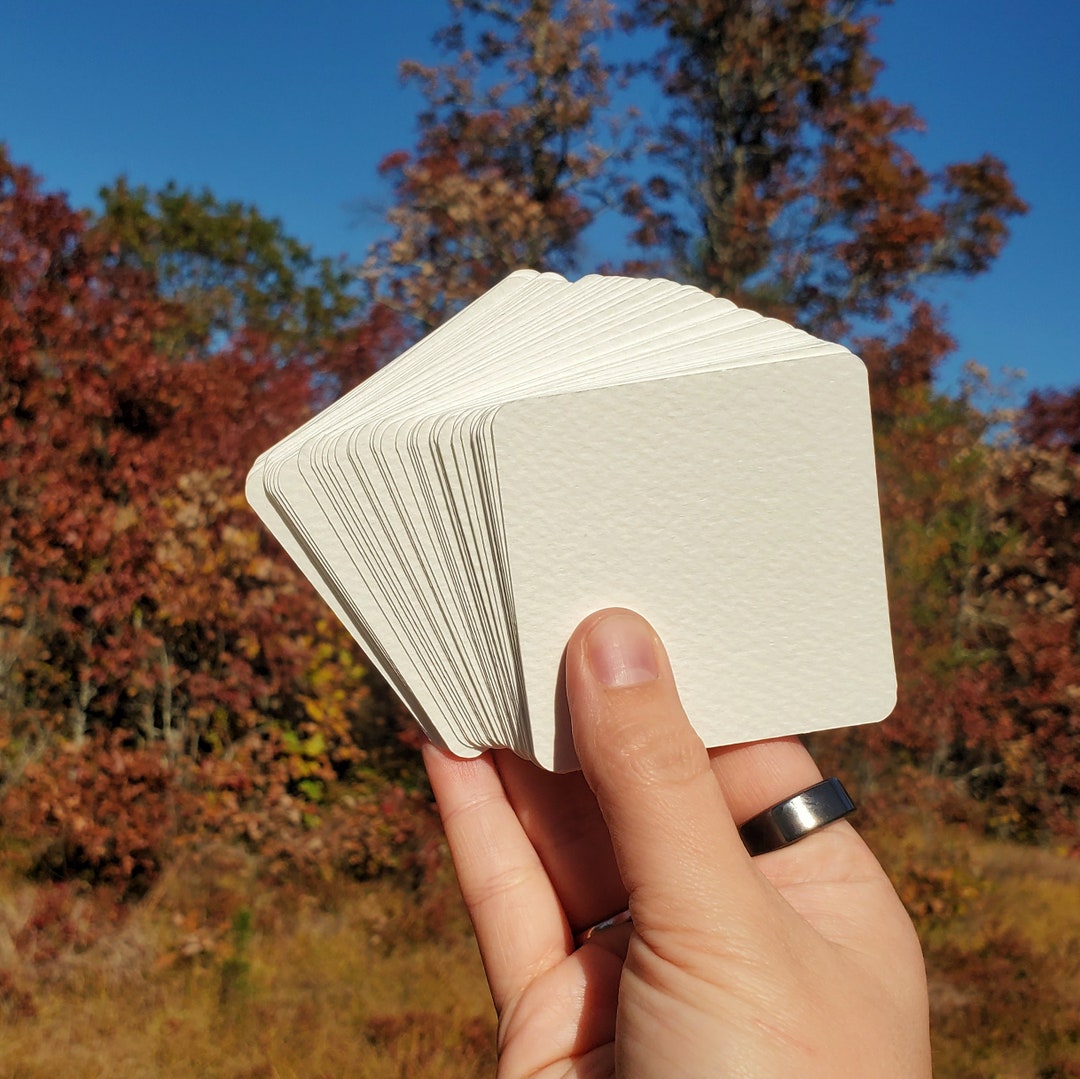 Blank Square Oracle Deck - 44 Cards - Etsy