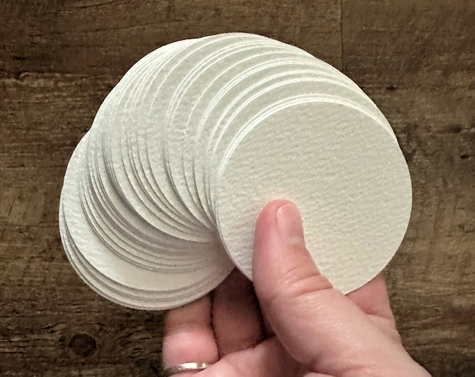 Blank CIRCLE Oracle Deck - 44 Cards of Watercolor Paper - Etsy