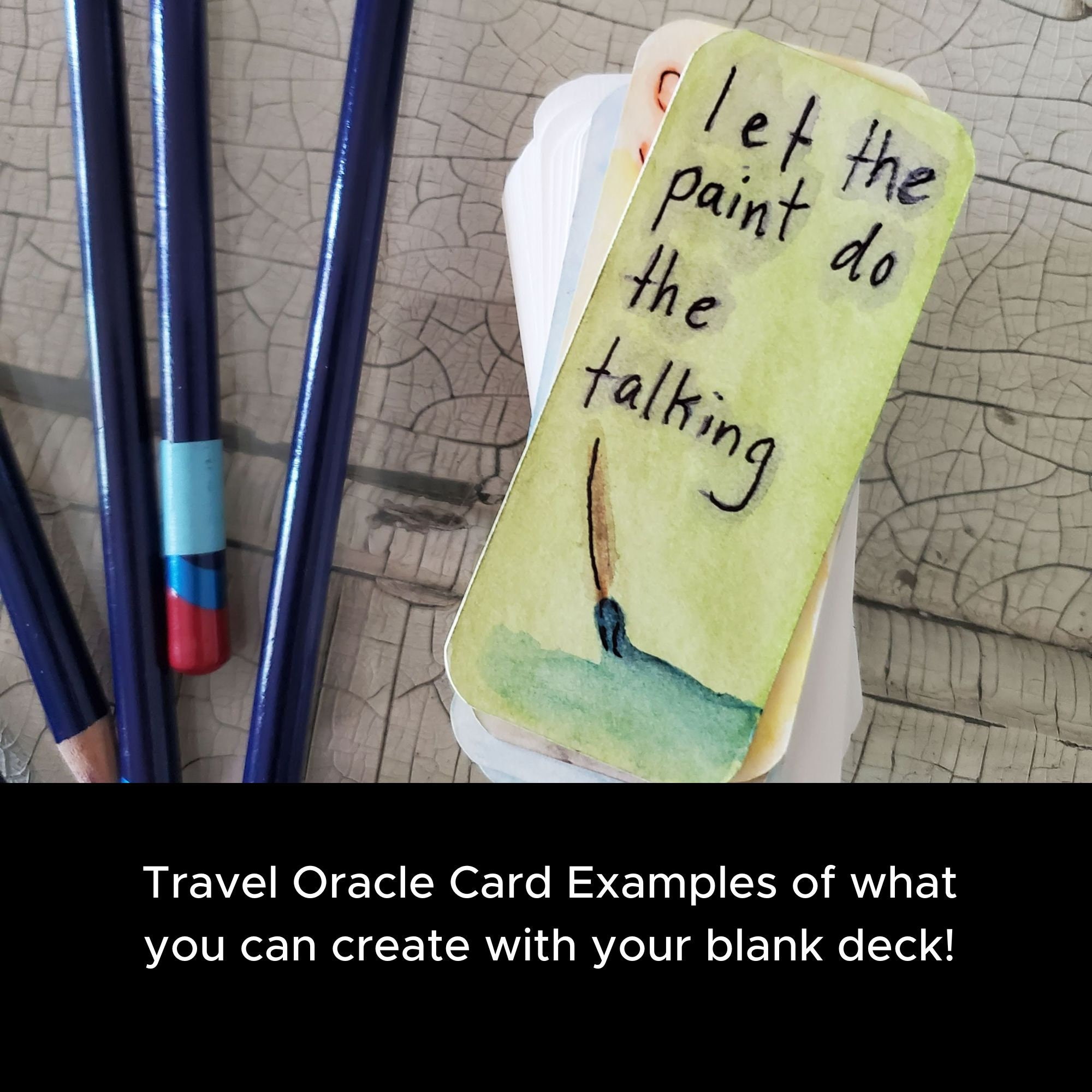 Blank TRAVEL Oracle Deck - 44 Cards - Etsy