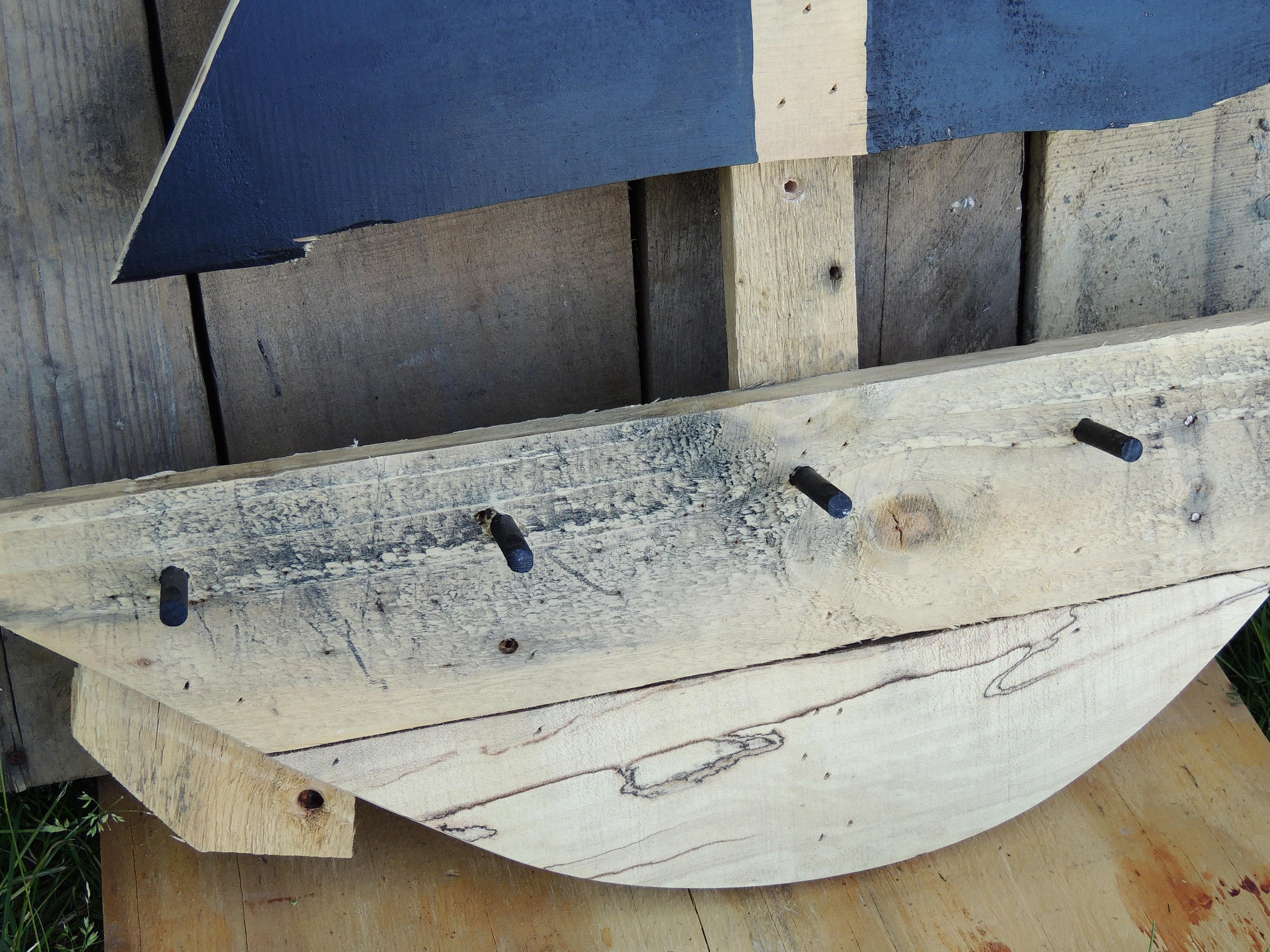 Pirate Ship Key Rack Hooks Kids Children's Room Man Cave Decor Jolly ...