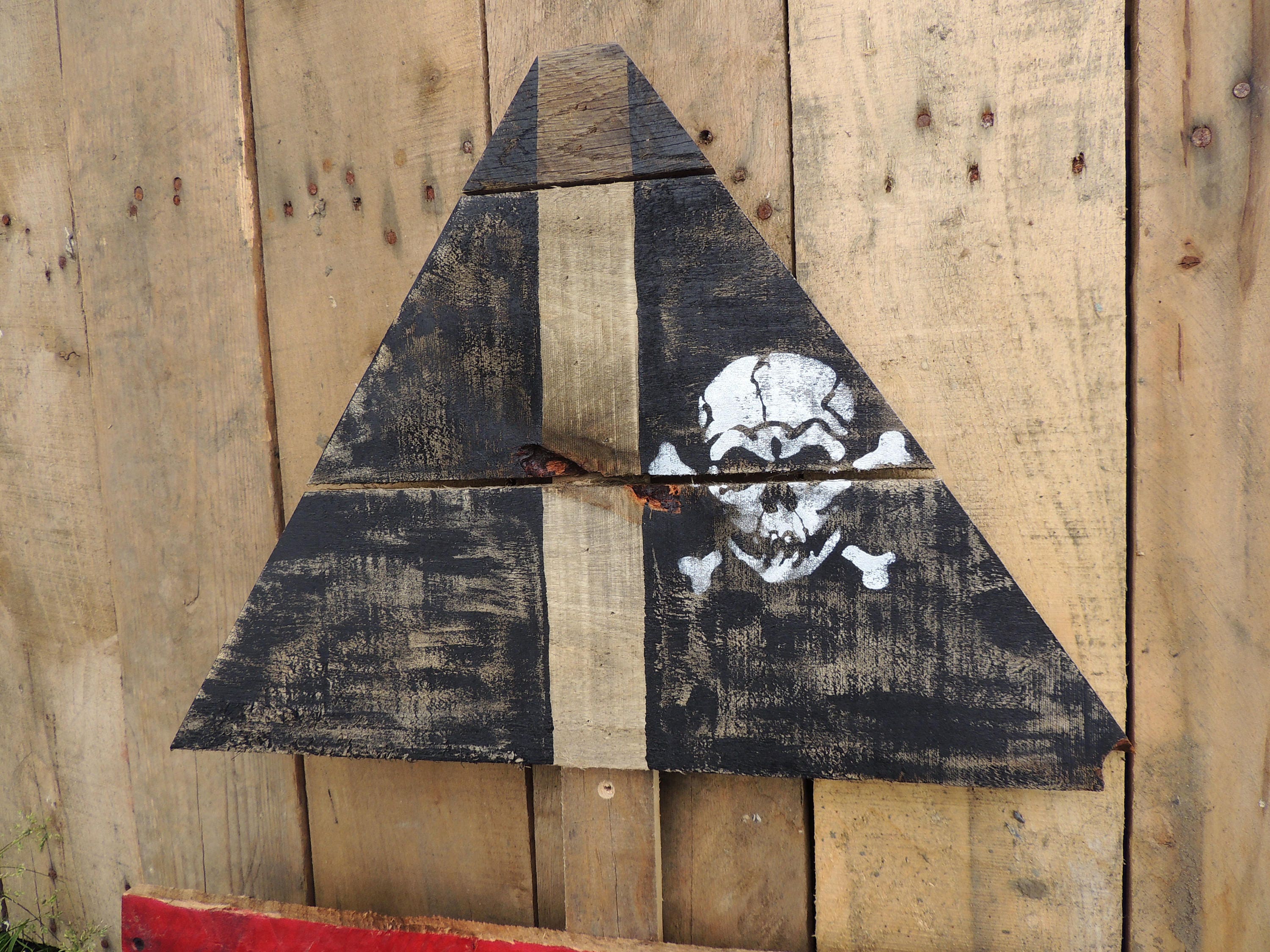 Pirate Ship Key Rack Hooks Kids Children's Room Man Cave Decor Jolly ...