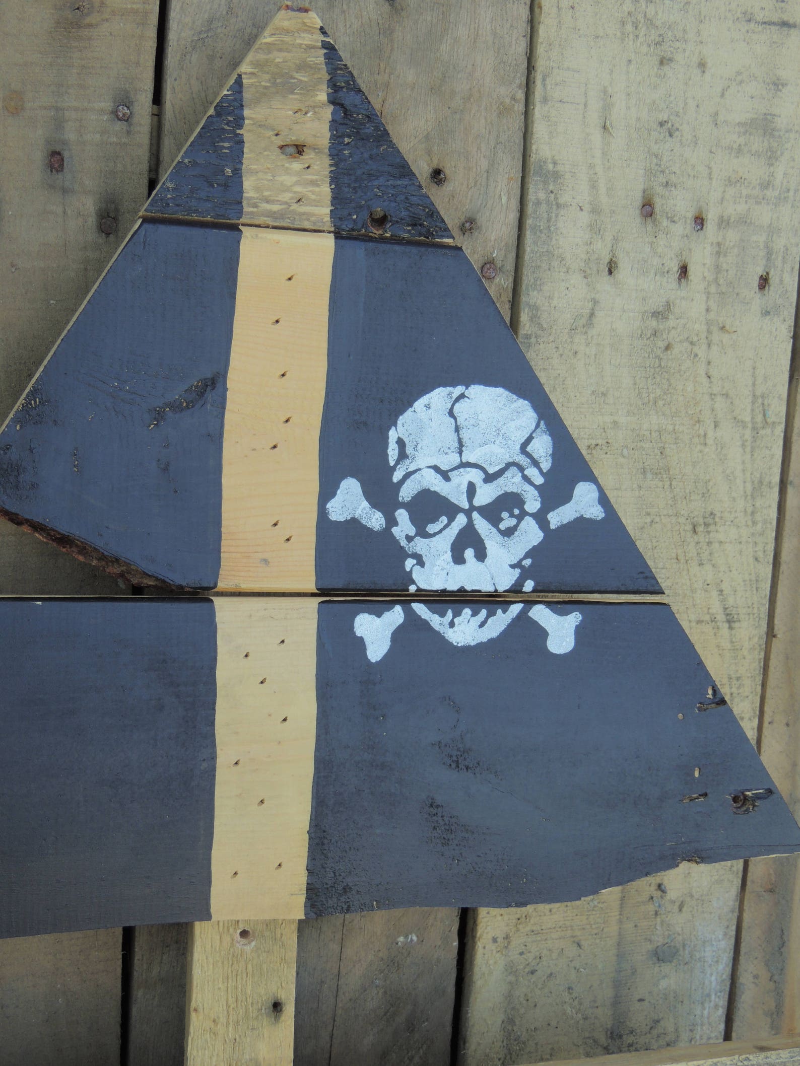 Pirate Ship Key Rack Hooks Kids Children's Room Man Cave Decor Jolly ...