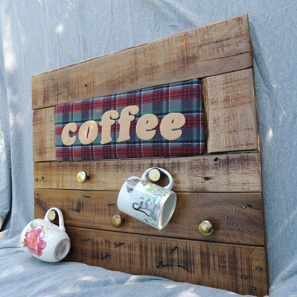 Pallet Coffee Cup Holder - Etsy