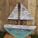 Sailboat Key Rack Boat Sailing Entryway Hooks Nautical Home - Etsy