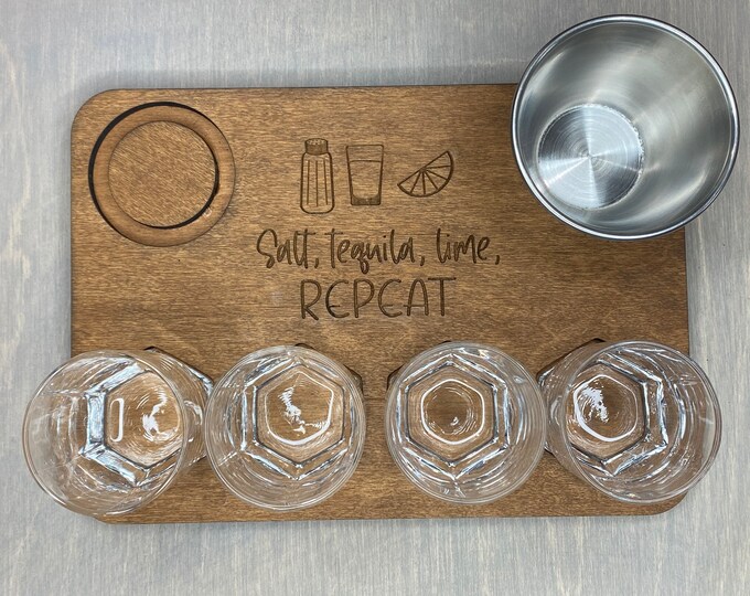 Tequila Shot Board-digital Download-glowforge-laser-svg - Etsy Canada