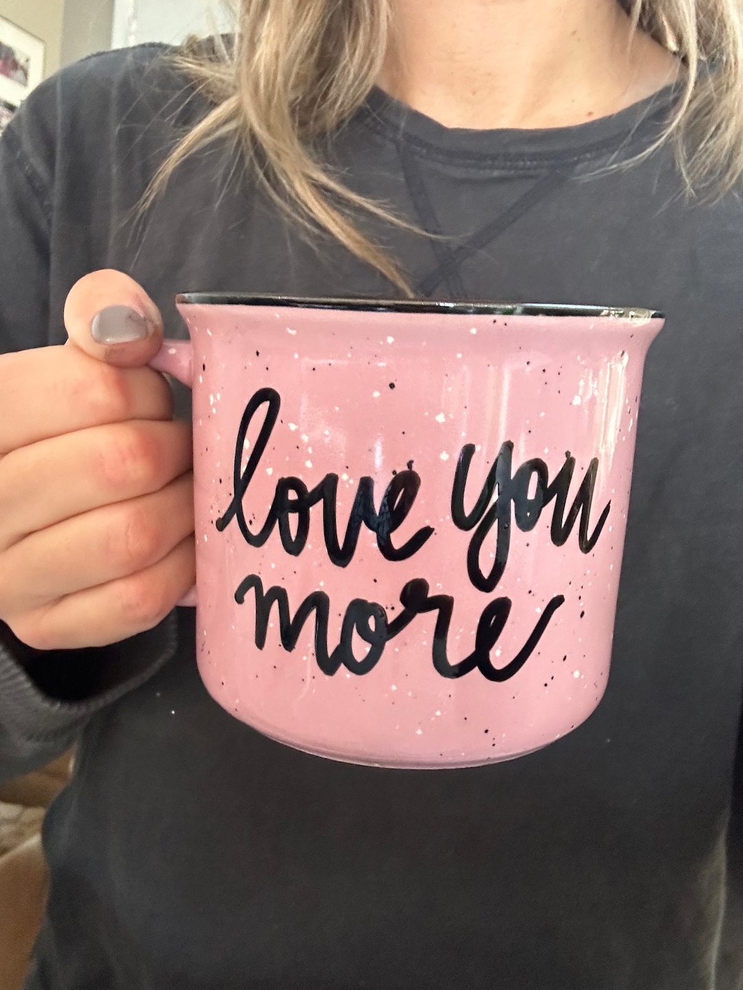 Love You More Mug, Valentine Mug, Gift for Love, Love Mug, Valentine’s ...