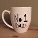 Number One Dad Mug Best Dad Ever Mug Mug for Dad Unique Dad - Etsy