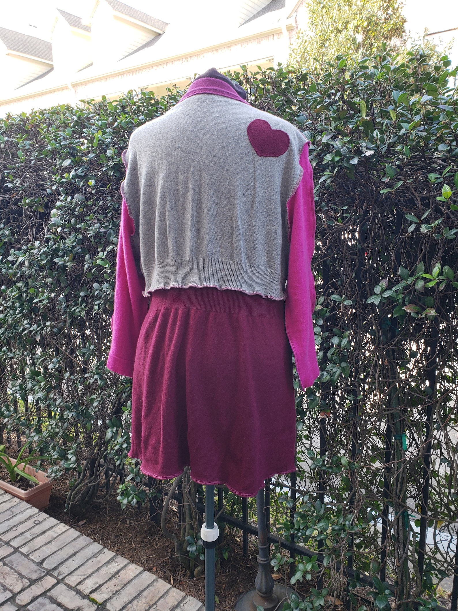 Katwise Sweater, Upcycled Cashmere, Upcycled Sweater, Pixie Coat ...