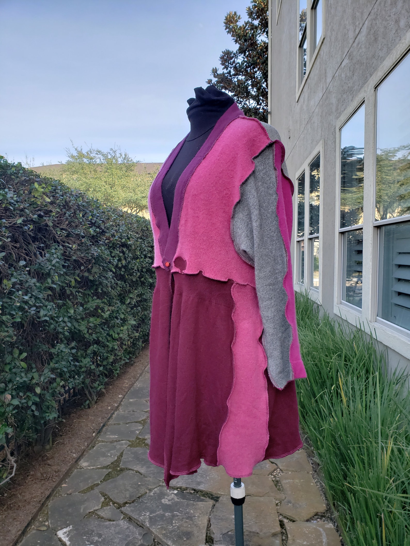 Katwise Sweater, Upcycled Cashmere, Upcycled Sweater, Pixie Coat ...