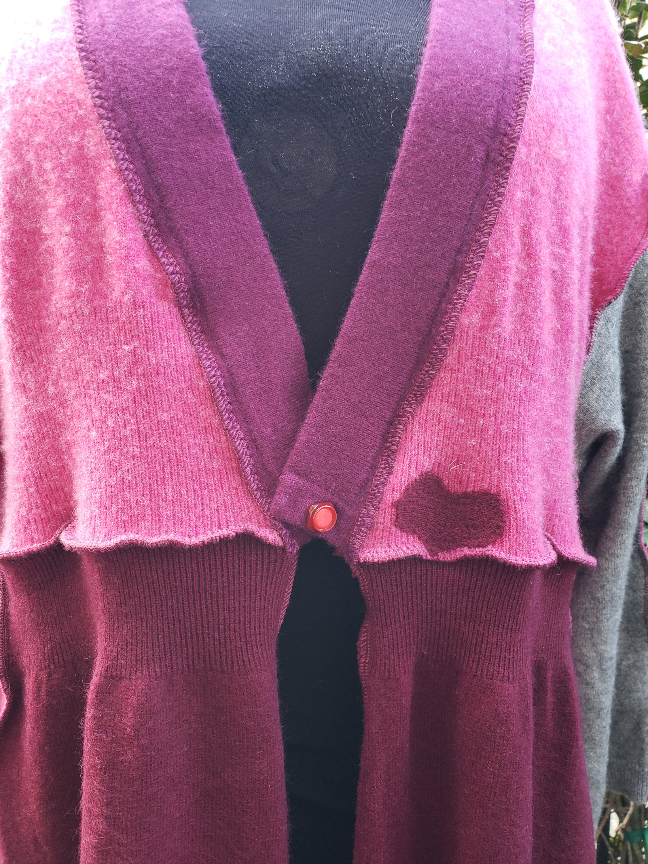 Katwise Sweater, Upcycled Cashmere, Upcycled Sweater, Pixie Coat ...