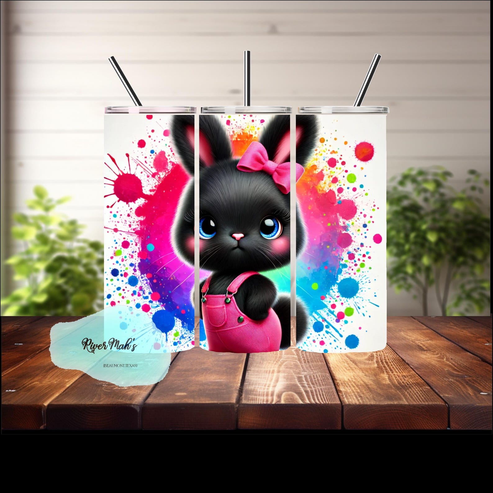 Bunny Rabbits 2 Cute PNG Images of Sassy Colorful Bunnies for EASTER - Etsy