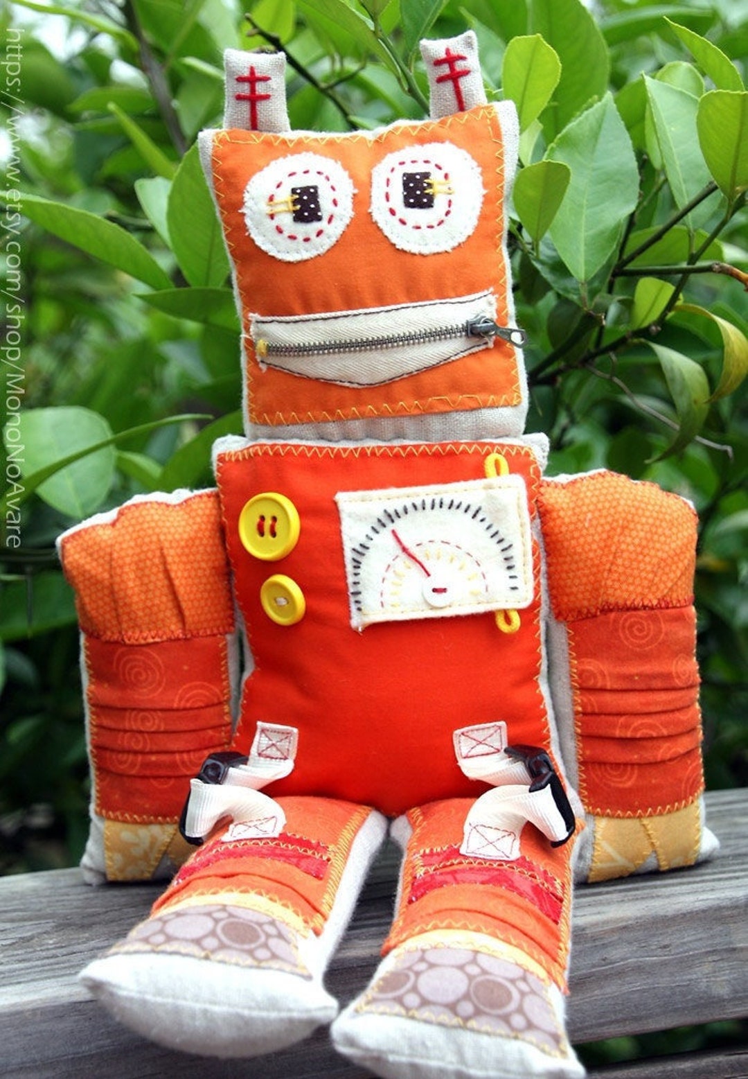 Huggable Robot Soft Sensory Textile Toy - Etsy