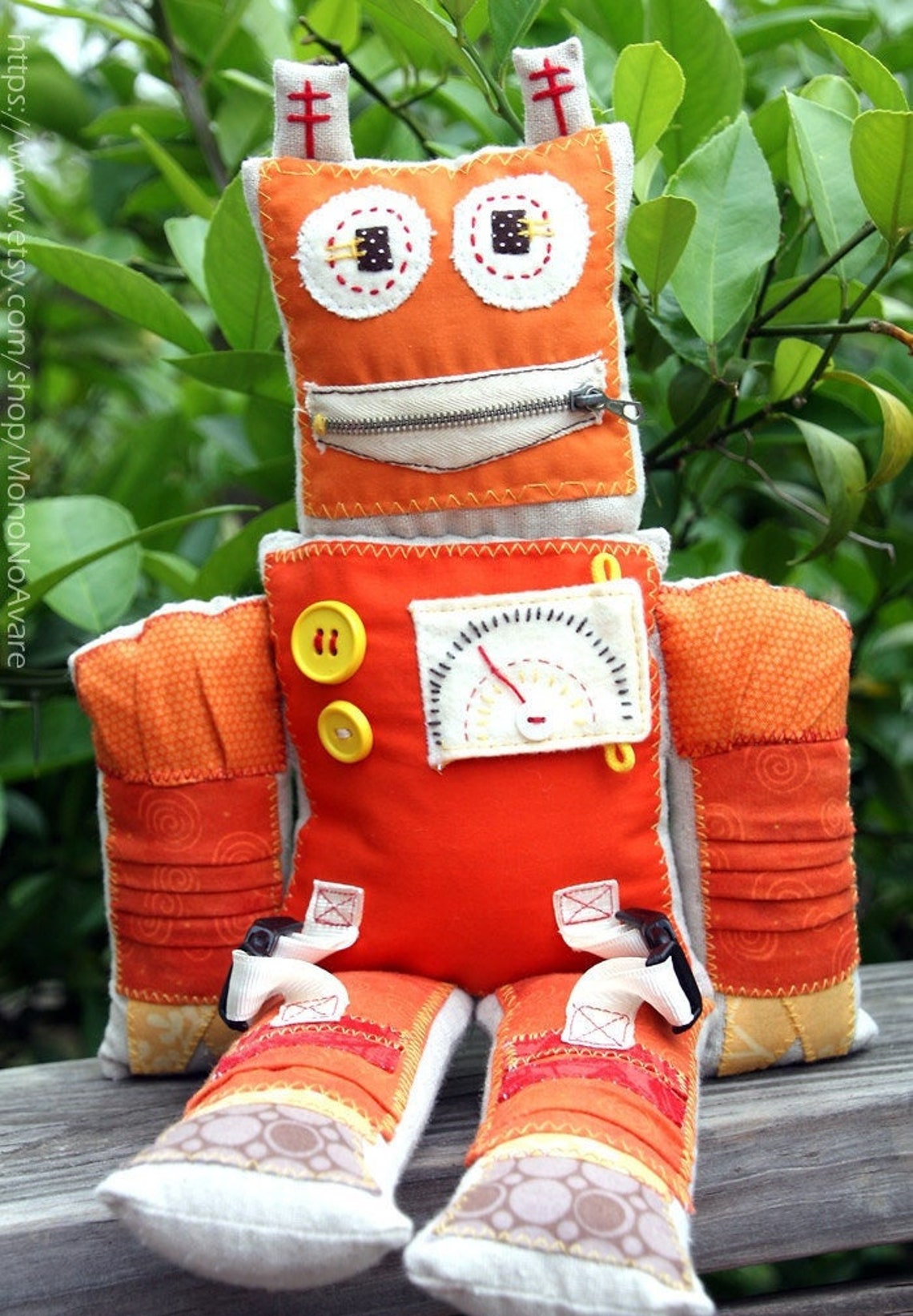 Huggable Robot Soft Sensory Textile Toy - Etsy