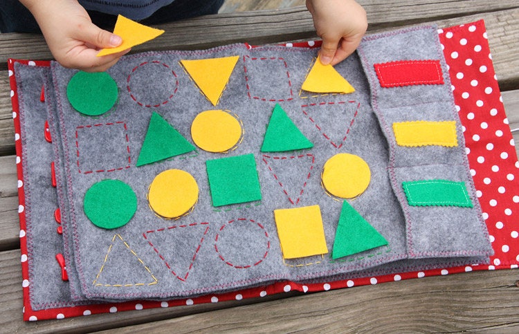 Match a Shape Sensory Activity, Dementia and Autism Play Aid, Texture ...