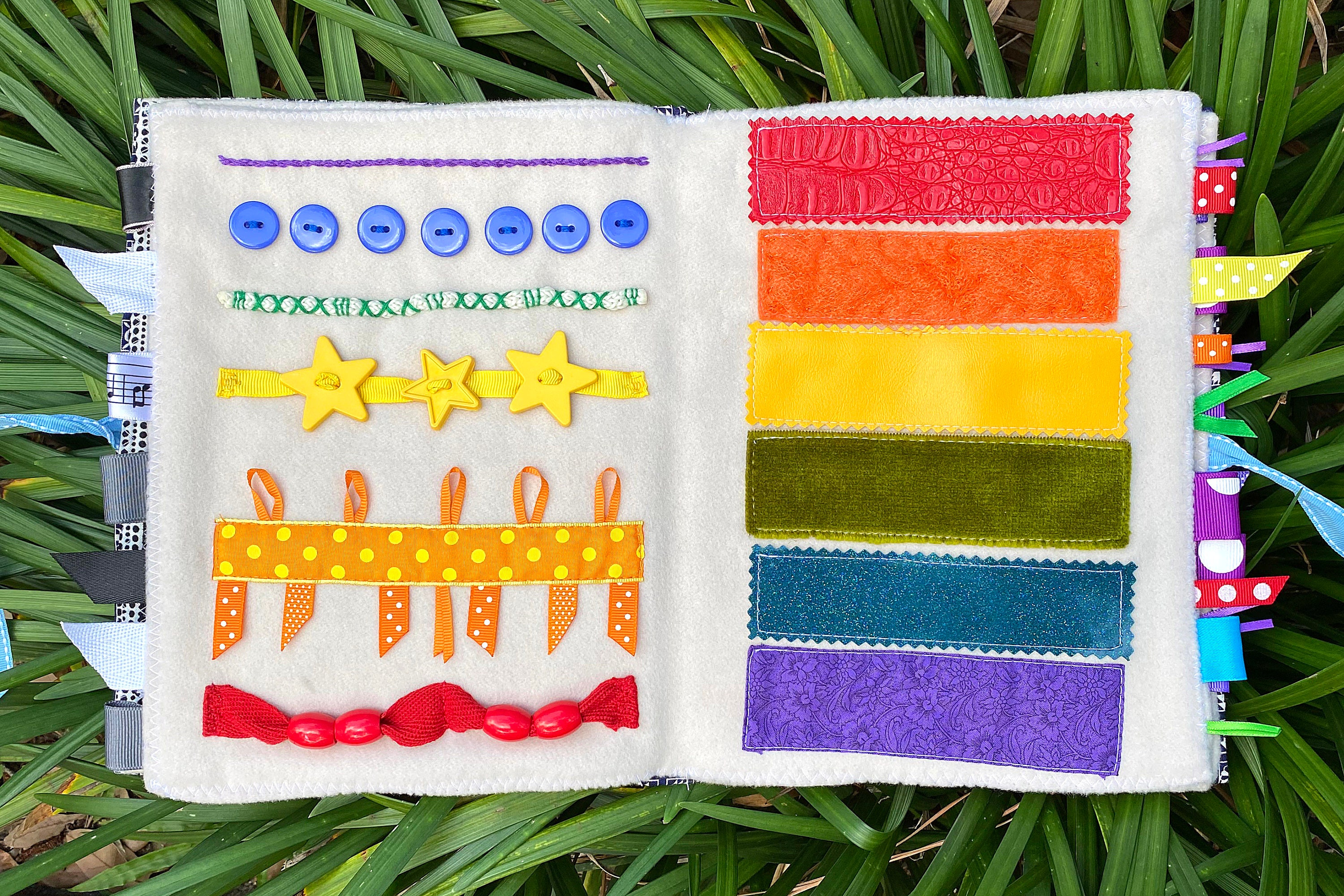 Sensory Texture Book: Early Learning Activity, Autism & Dementia Aid - Etsy