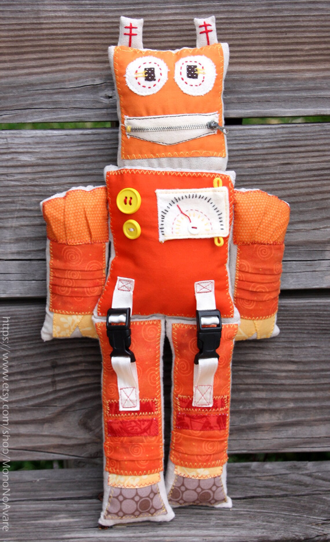 Huggable Robot Soft Sensory Textile Toy - Etsy