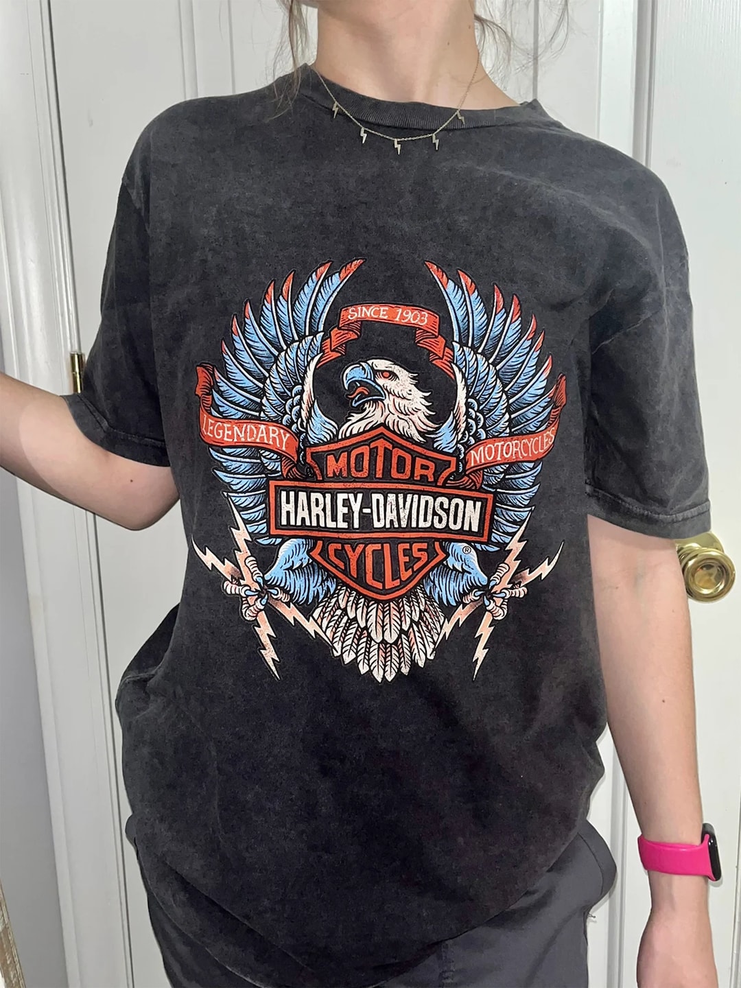 Harley Davidson Shirt / Harley Davidson Eagle T-shirt / Biketoberfest ...