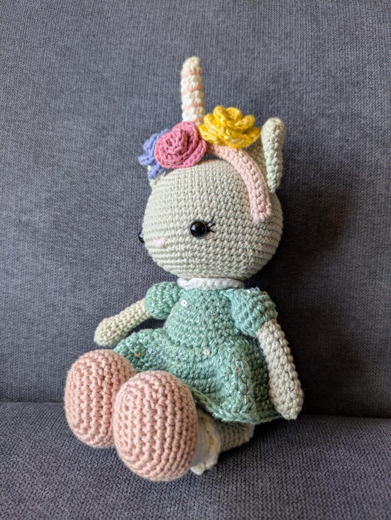 Handmade Crochet Cat Plush - Etsy