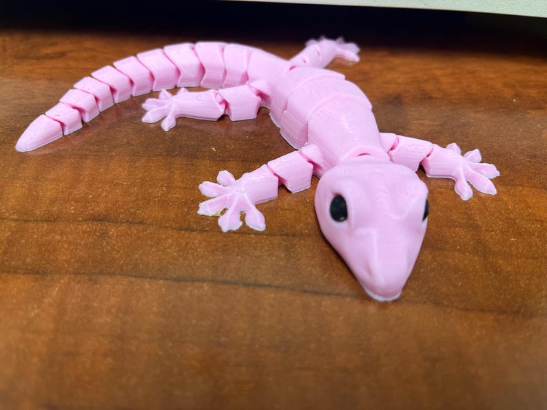 3D Printer Lizard Fidget Desk Toy - Etsy